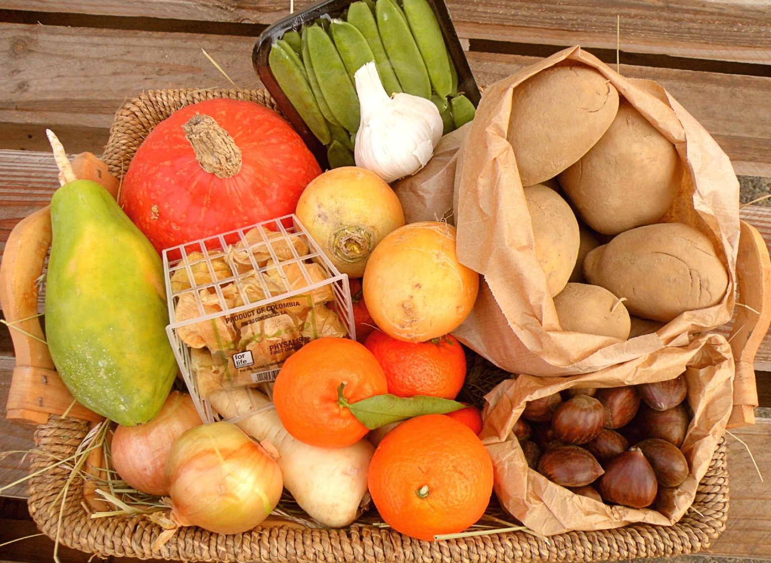 Panier fruits & légumes #36 - les vergers de sennevières